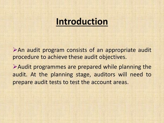 Basic Internal Auditing Presentation | PPTX