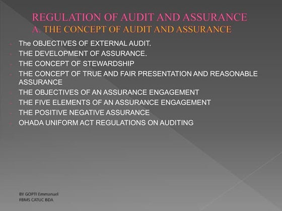 Understanding the Role of Statutory Auditors | PPTX
