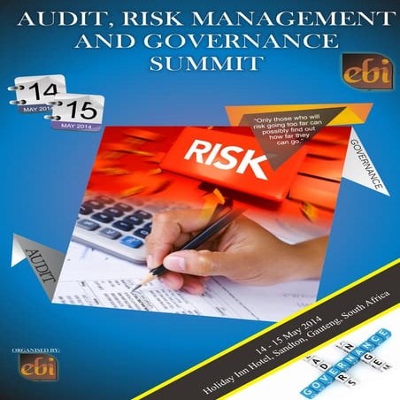 Audit risk management and governance summit (3) | PDF