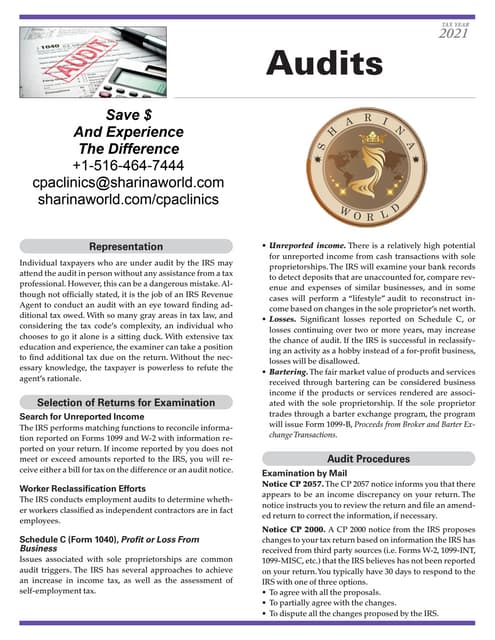 IRS Methods for Identifying Unreported Income | PPT