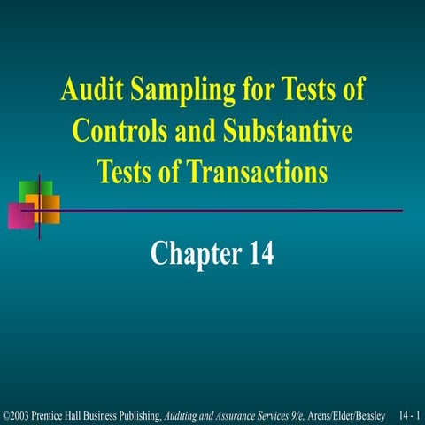 Perform audit testing in excel: Monetary Unit Sampling Method | PPT