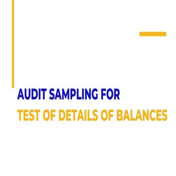 AUDIT SAMPLING test of details of balance.pdf
