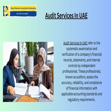 Audit Services In UAE | PPT