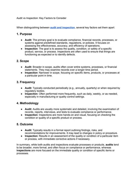 Inspections and Audits_ Understanding Their Unique Functions.docx