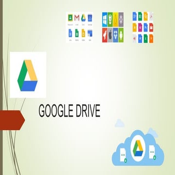 Ict google drive report | PPTX