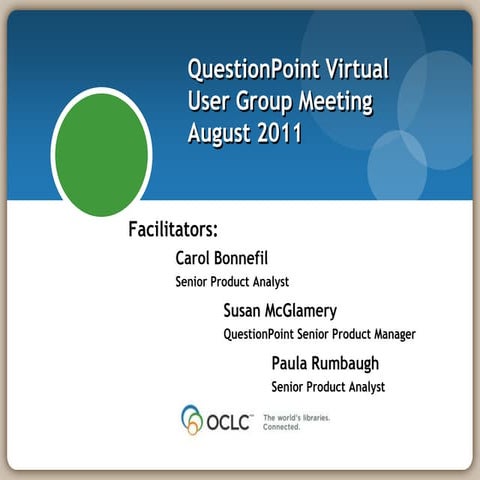 Aug 11 user group | PPTX