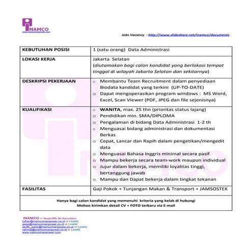 Aug - Data Administrasi | PDF