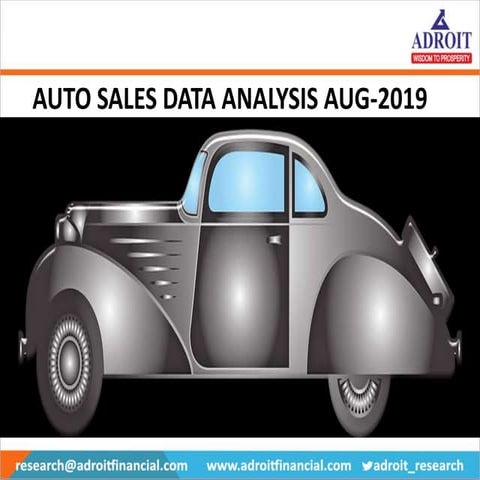 Aug 2019 Auto Sales Data | PPT