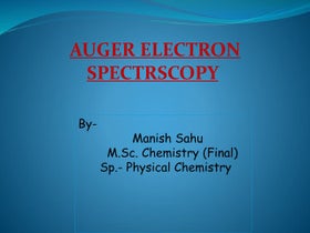 X ray photoelectron spectroscopy | PPT