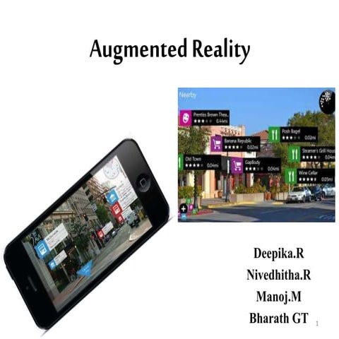 Augmented reality-What is it? | PPT