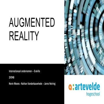 Augmented reality | PPTX