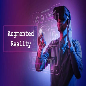 Augmented reality ( AR ) Introduction.pptx