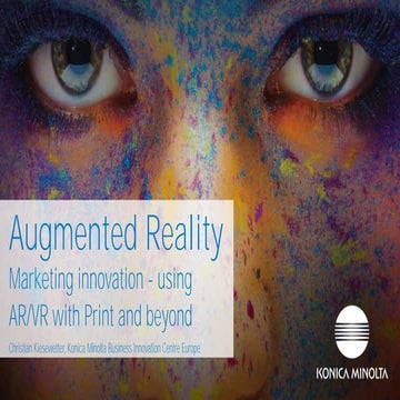 Augmented Reality for Print | PPT