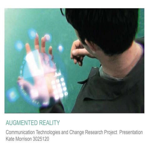 Augmented reality presentation | PPT