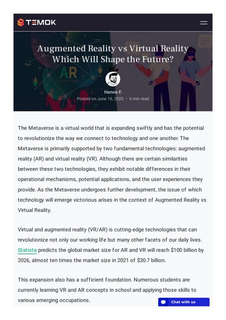 Virtual Reality-Augmented Reality Technology.pptx
