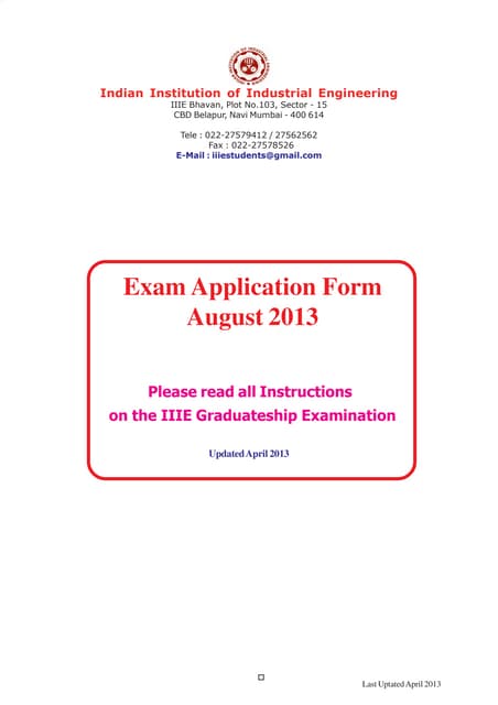 Jee main 2013 overview | PPTX