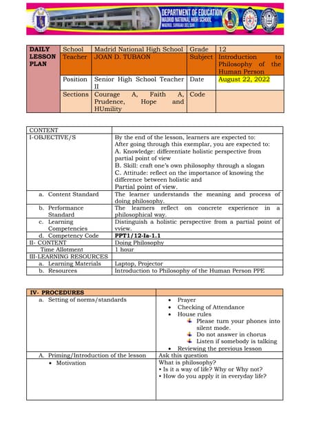 11-Intro-to-Philo activity.pdf mODULES GRADE 11 | PDF