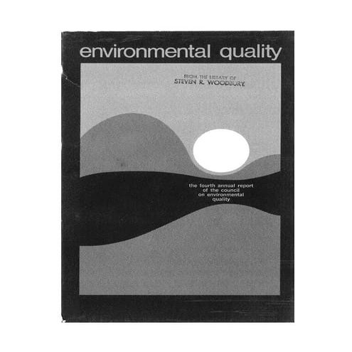 August 1973 The Third Annual Report Of The Council On Environmental ...