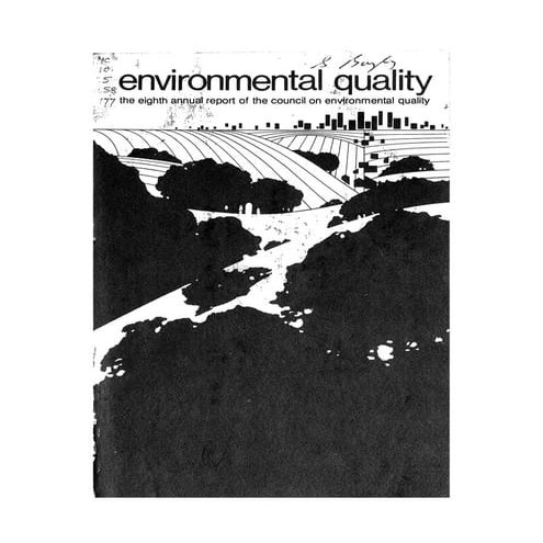 August 1977 The Eighth Annual Report Of The Council On Environmental ...