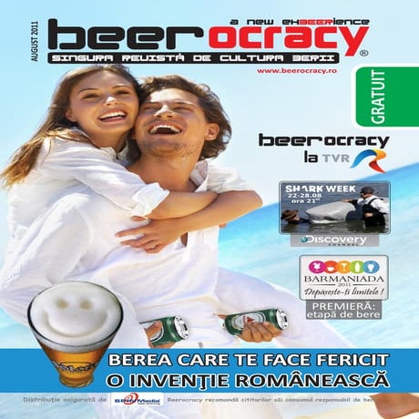 BEERocracy beer culture magazine in Romania. August 2011 issue. | PDF