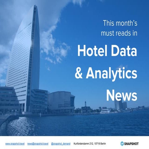 Hotel Data and Analytics News - Aug 2016 | PPT