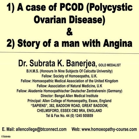 August 2017 - A case of PCOD (Polycystic Ovarian Disease) & Story of a ...