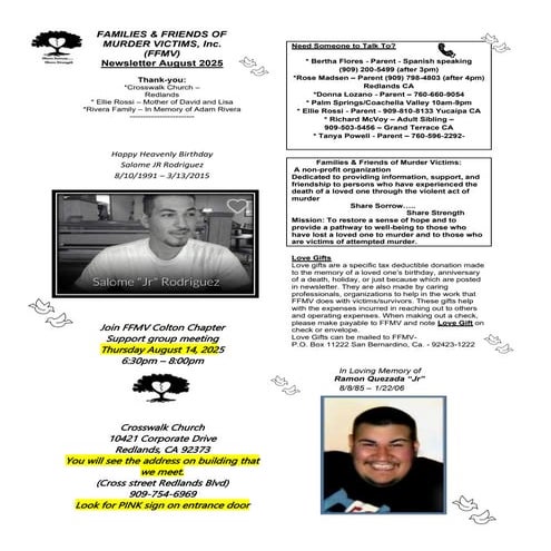 Families and Friends of Murder Victims .. | PDF