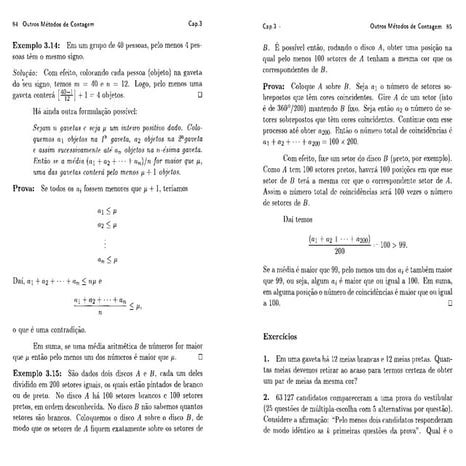 Augusto cesar de o. morgado analise combinatoria e probabilidade[p084 ...