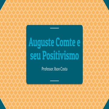 O positivismo no brasil | PPTX