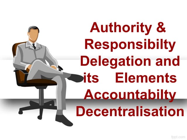 Authority relationship | PPTX | Large Business | Business