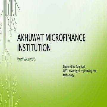 Aukhwat microfinance institution | PPT