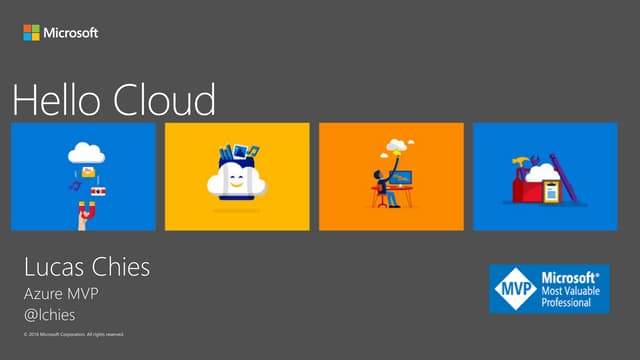 The windows azure story | PPTX