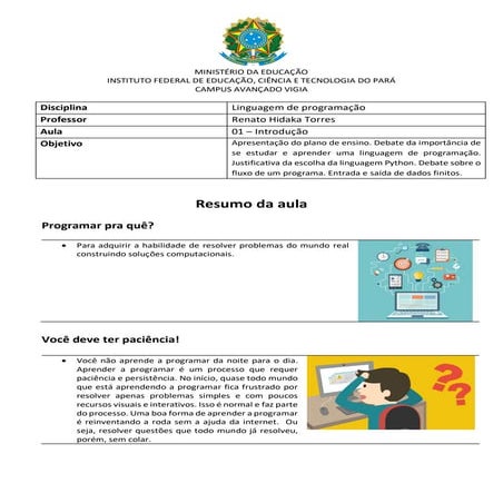 aula 01 de introducao linguagem de programacao python.pdf