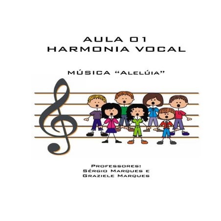 Partitura da Aula 01 de Harmonia Vocal | PDF
