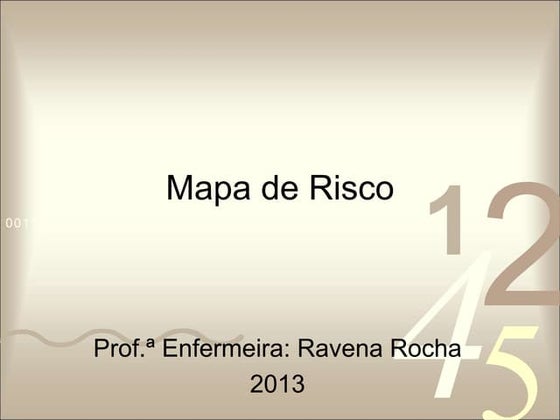 modelo-de-mapa-de-risco | PPT
