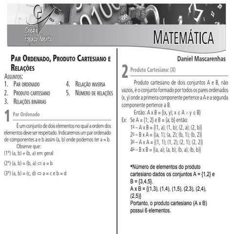 Aula 06 - Matemática | PPT