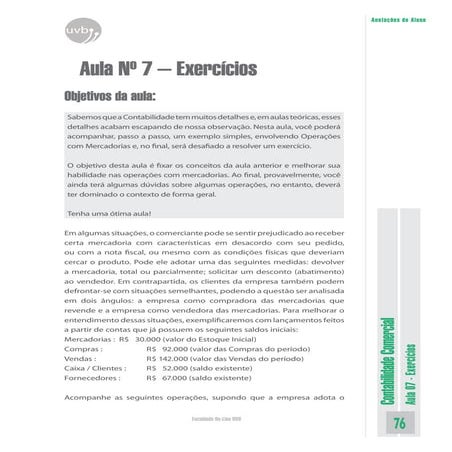 Aula07 | PDF