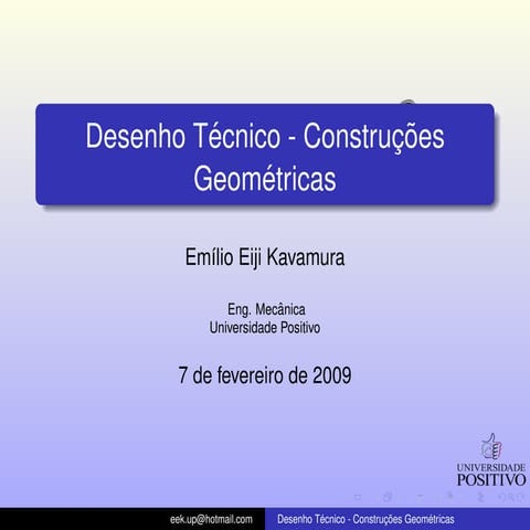 Aula07 ConstruçõEs Geometricas | PDF