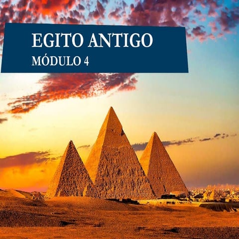 História em slides com imagens Egito Antigo | PPTX