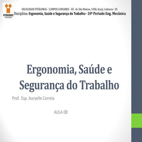 Aula 08 Gestão De Riscos Pdf