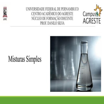 Misturas simples | PDF