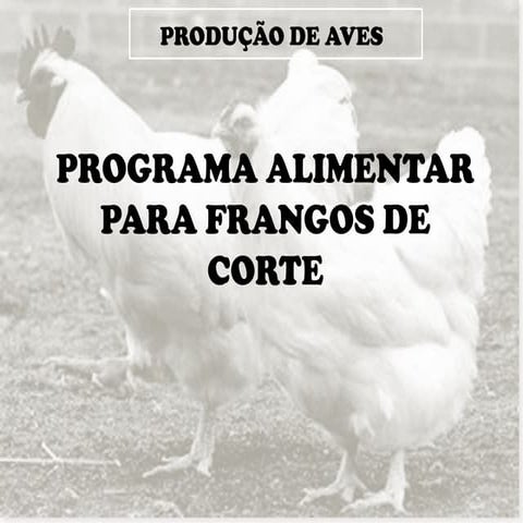 Aula 17. PROGRAMA ALIMENTAR PARA FRANGOS DE CORTE.pptx