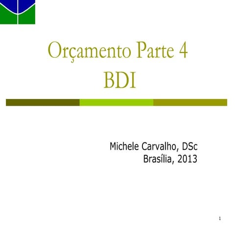 Aula 17 parte 4 bdi | PPT