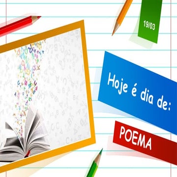 Poema e suas características, gênero textual. | PPTX