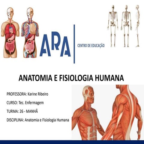ANATOMIA HUMANA - AULA DE ANATOMIA 1 INTRODUÇÃO | PDF