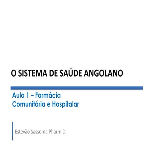 Comprehensive Overview of Angola's National Health System Development ...