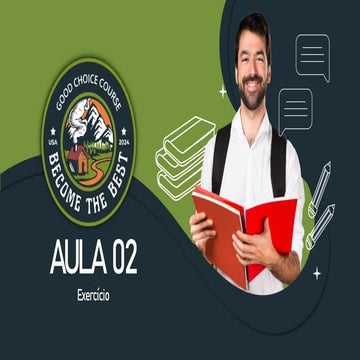 Aula2 exercicios____________________________________________ | PPT