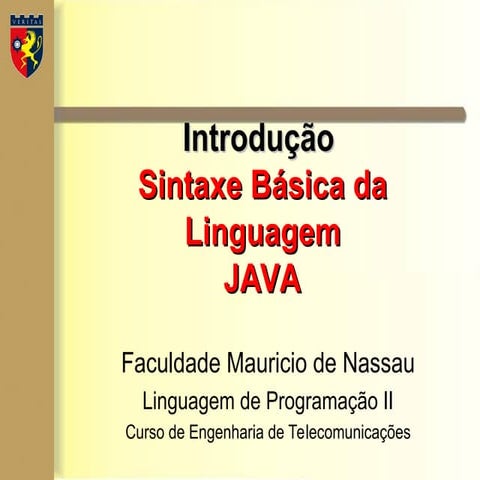 sintaxe basica da linguagem javascript 12 | PPT