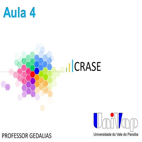 Aula 4 crase | PPT
