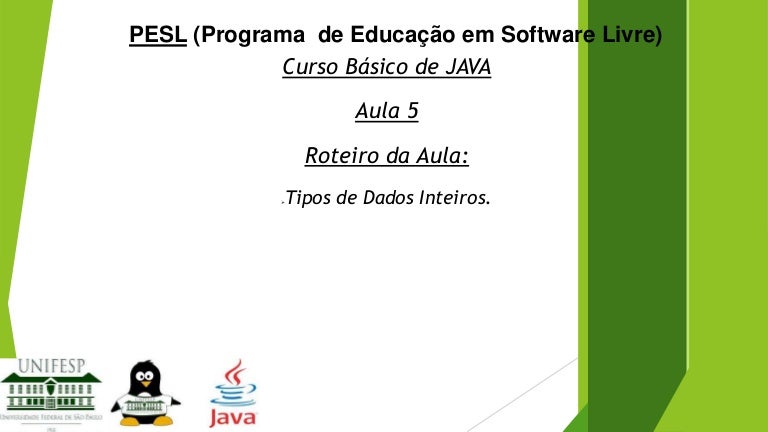 Curso Básico de Java - Aula 5